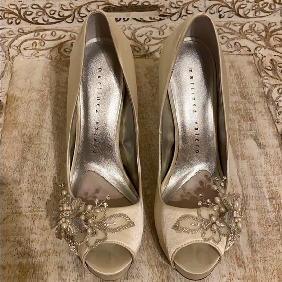 Martinez Valero | Shoes | Euc Wedding Or Formal Event Shoe | Poshmark
